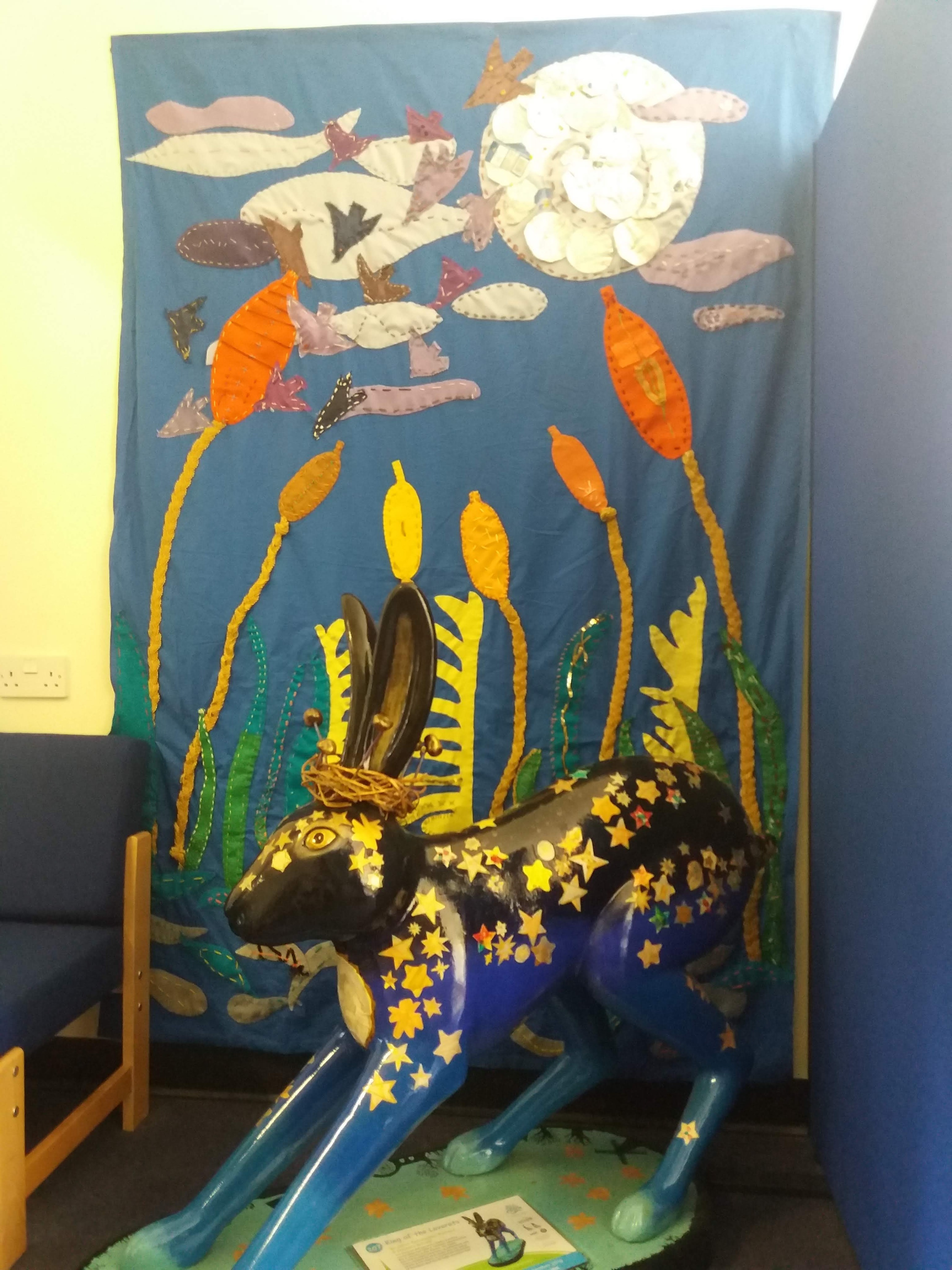 Recycled Material and Fused Plastic Collage – The Nest Project