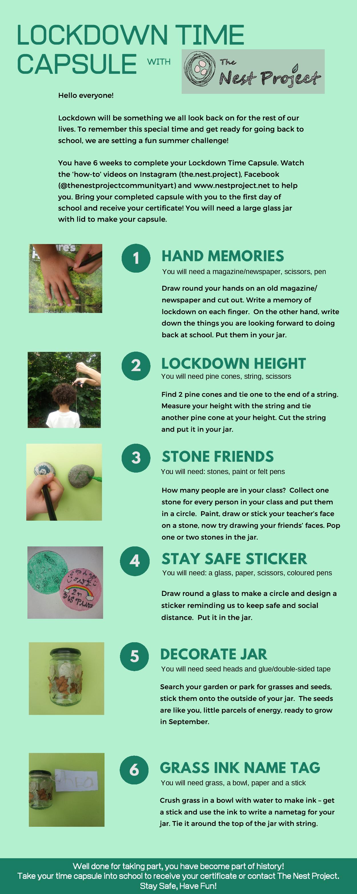 Lockdown Time Capsule Project – The Nest Project